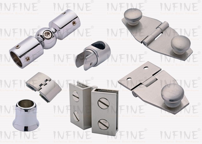 Brass Glass Fittings || Infine Hardware